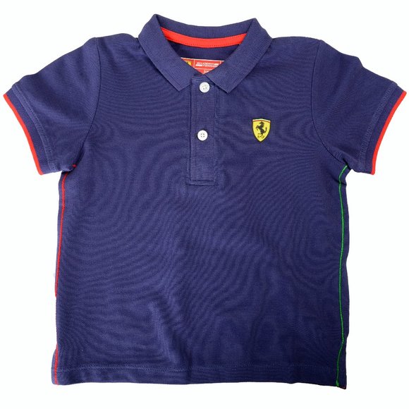 Scuderia Ferrari | Shirts & Tops | Scuderia Ferrari Kid Ita Flag Piquet ...